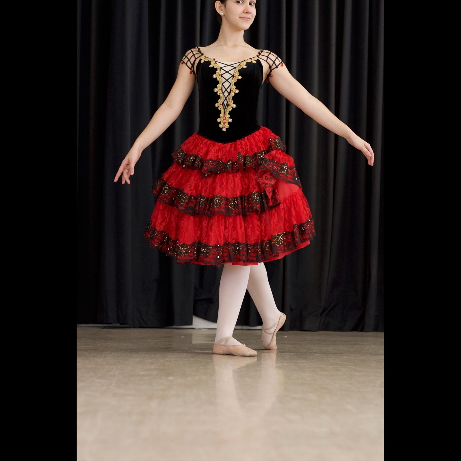 Tutú Romántico Español Kitri - Steps Supplies